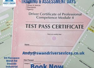 HGV Training Andy Swan - LGV Driver Training Courses - HGV License
